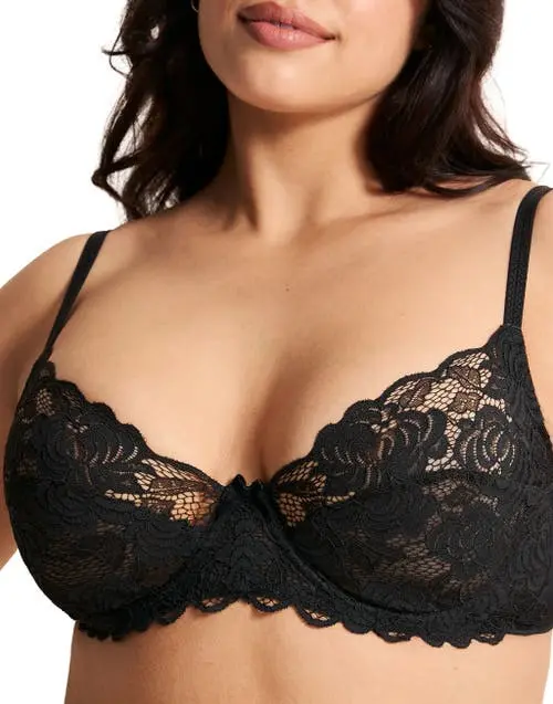 ADORE ME London Unlined Full Coverage Bra - Black