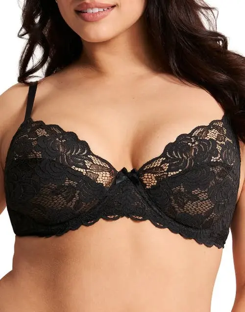 ADORE ME London Unlined Full Coverage Bra - Black