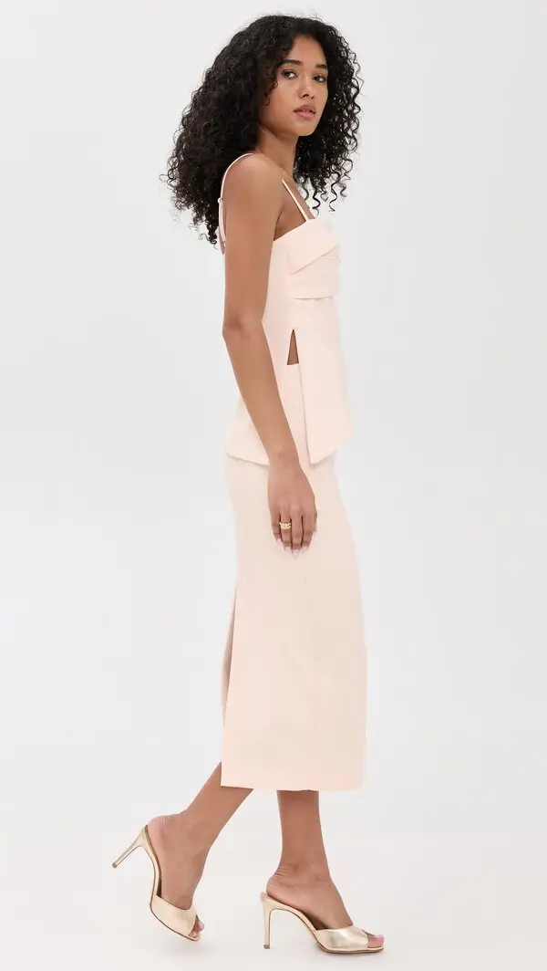 Marla 2pc Midi Dress Bone / 4