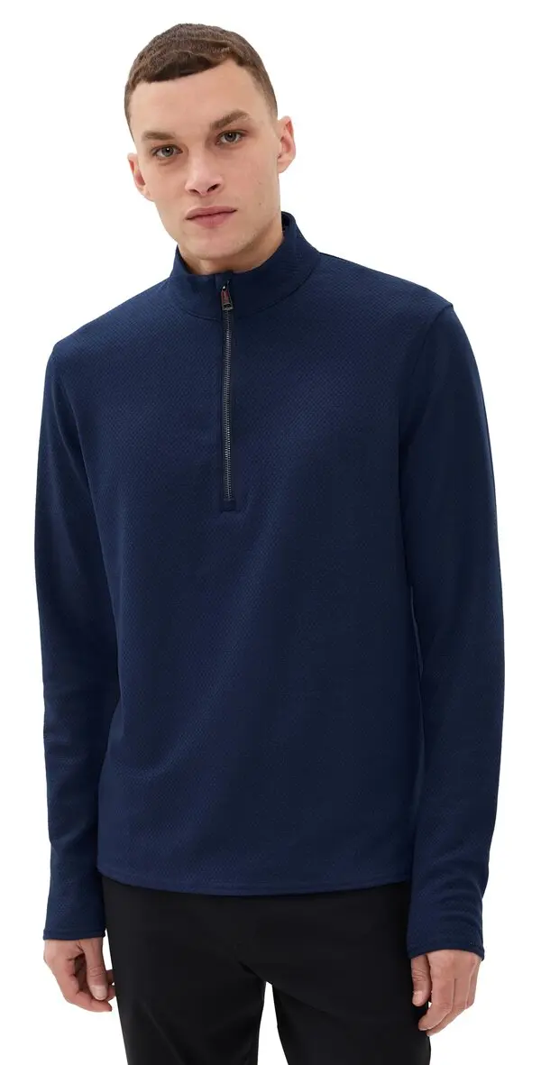 Greyson Troy Textured Fleece Quarter Zip