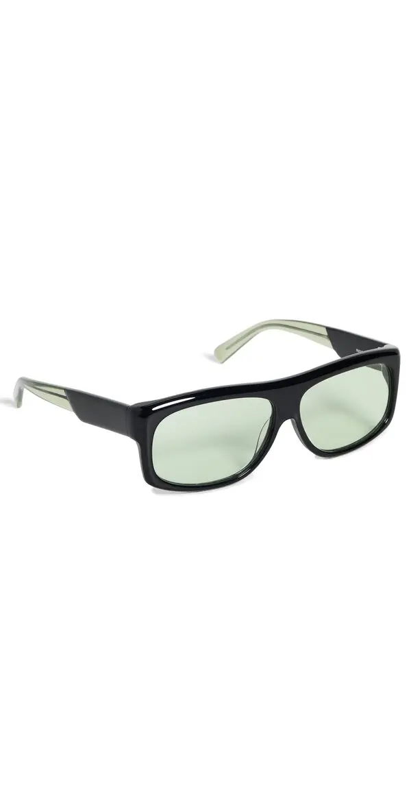 Christopher Esber Paolo 68 Rectangular Sunglasses - Spearmint