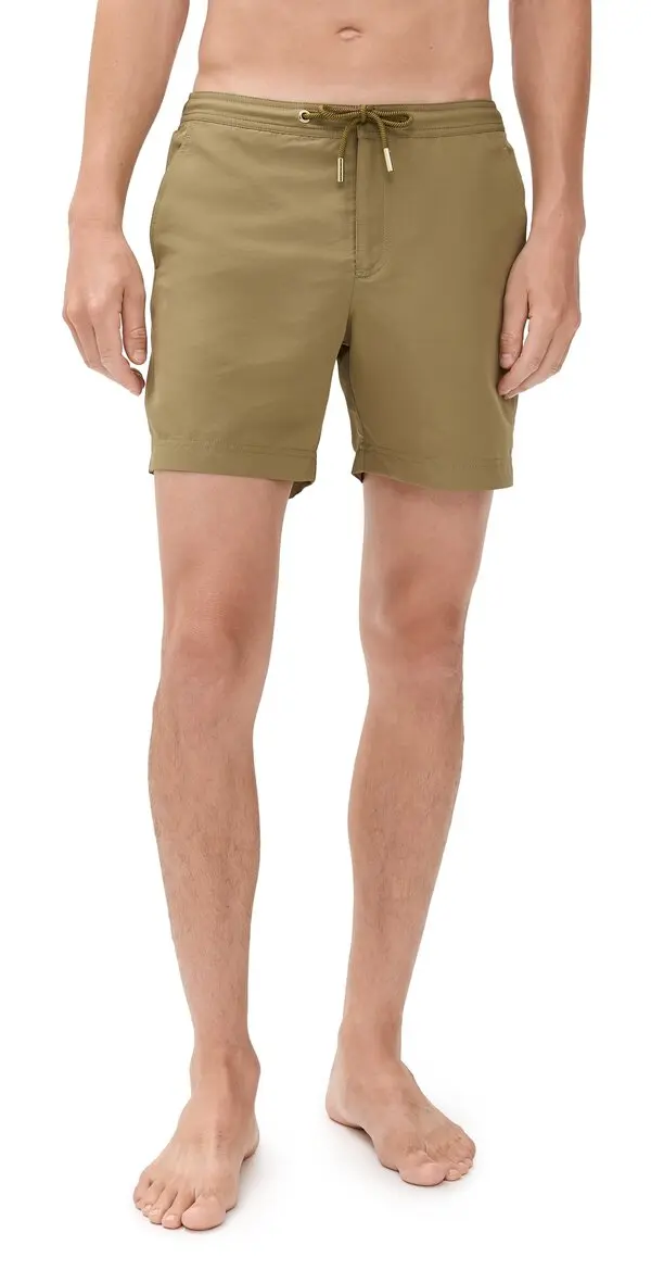 Orlebar Brown Bulldog Drawcord Shorts - Agave Green