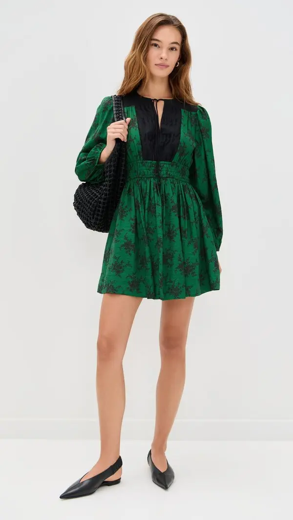 Buy Sea Joan Print Tunic Dress - Green At 75% Off | Editorialist