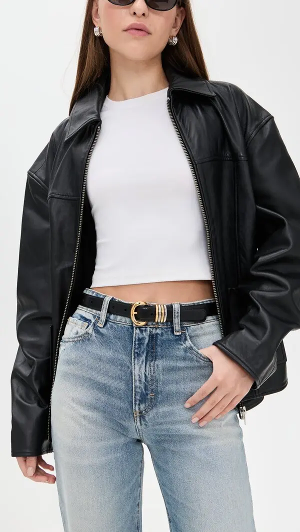 Madewell Keeper Belt - True Black
