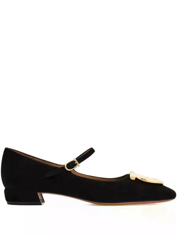 FERRAGAMO Gancini Leather Pumps
