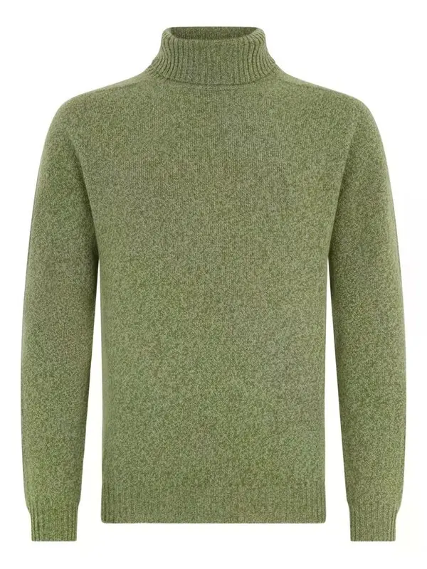 Boglioli Speckled Roll-neck Sweater