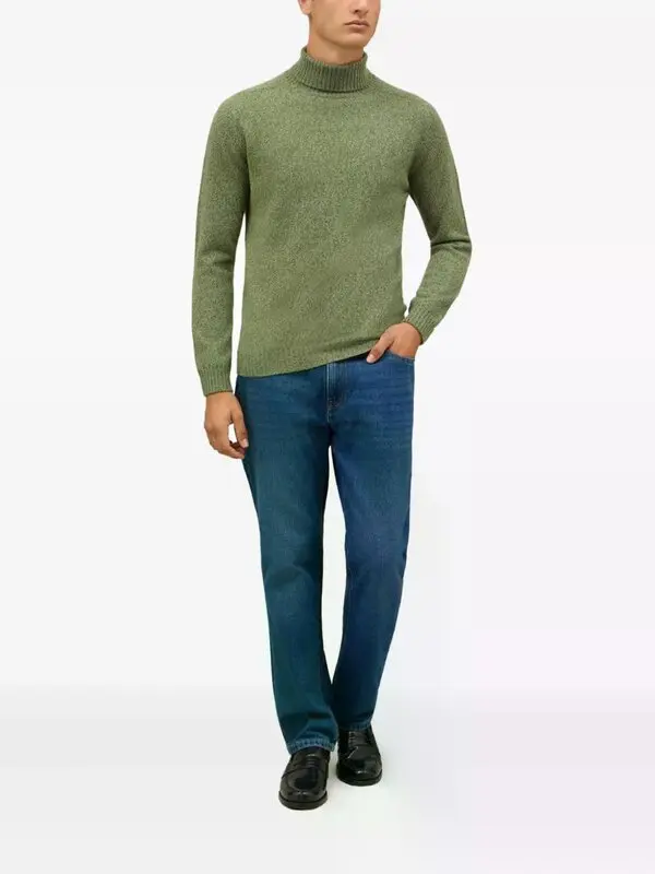 Boglioli Speckled Roll-neck Sweater
