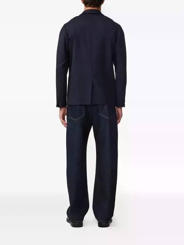 Nn07 Double-breasted Patch-pocket Jacket