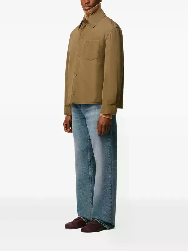 AMI Paris Padded Shirt Jacket - 298 Bronze
