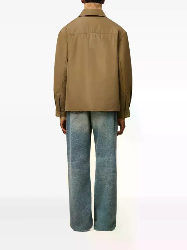 AMI Paris Padded Shirt Jacket - 298 Bronze