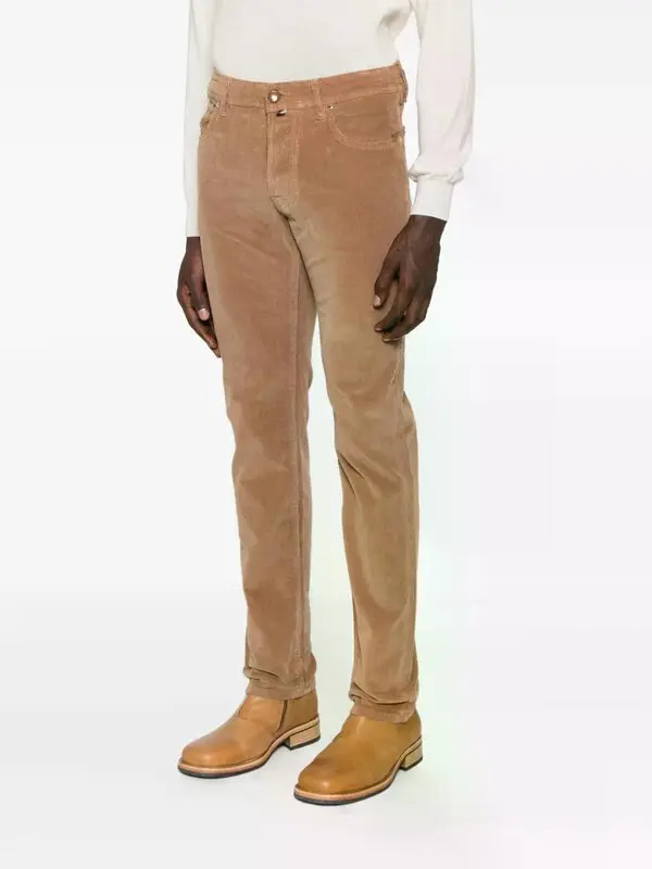 Jacob Cohen Corduroy Trousers - Brown