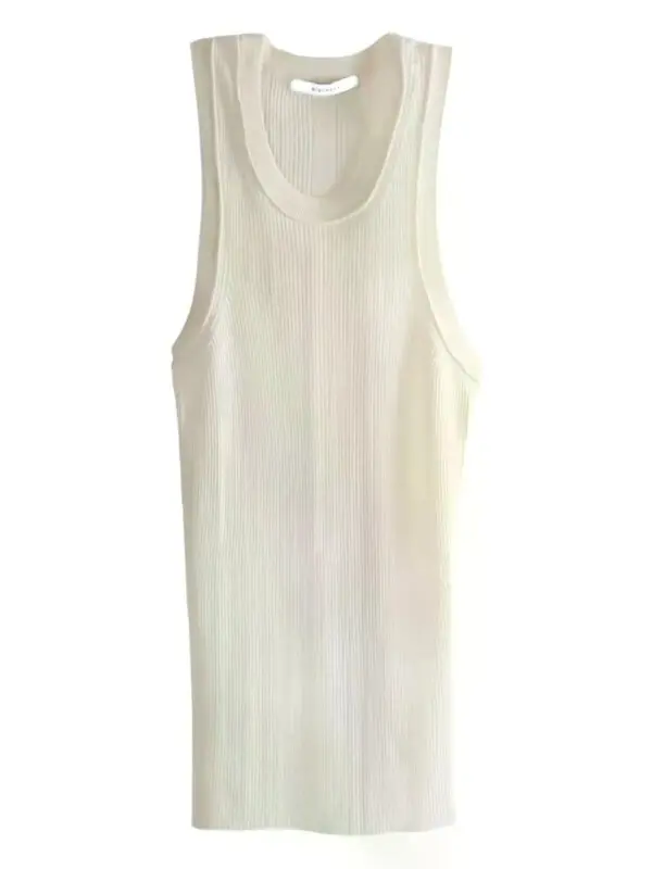 Givenchy Ribbed Racer-back Tank Top