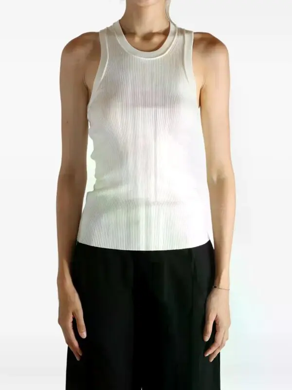 Givenchy Ribbed Racer-back Tank Top