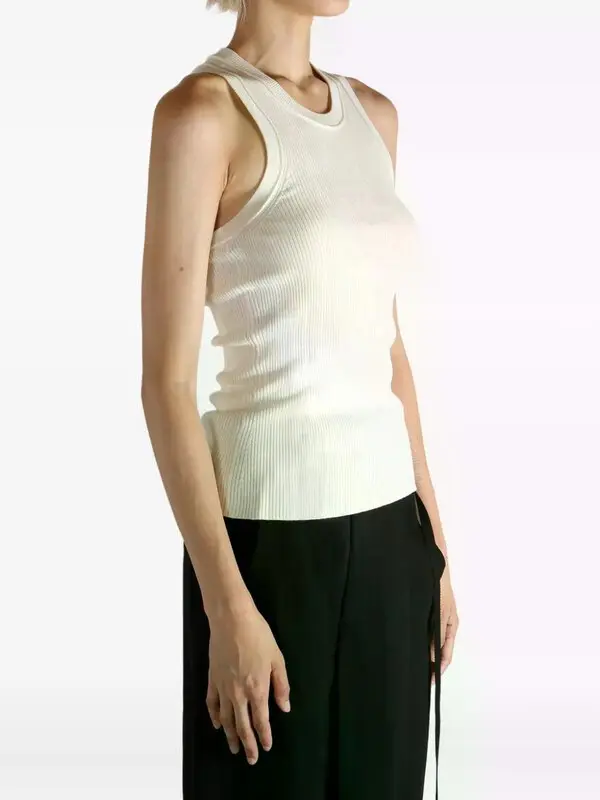 Givenchy Ribbed Racer-back Tank Top