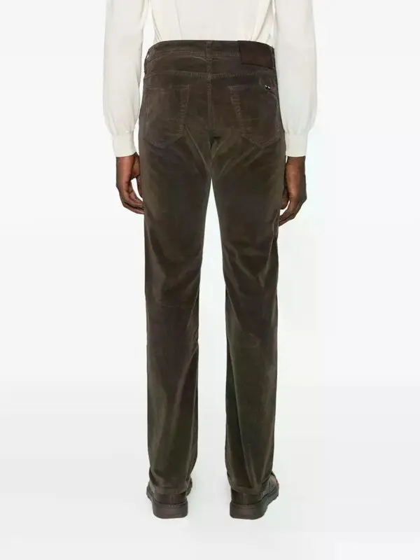 Jacob Cohen Corduroy Trousers - Brown