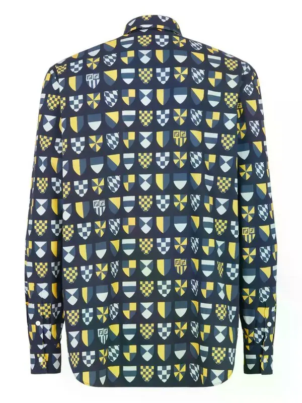 Fendi Crest-print Shirt
