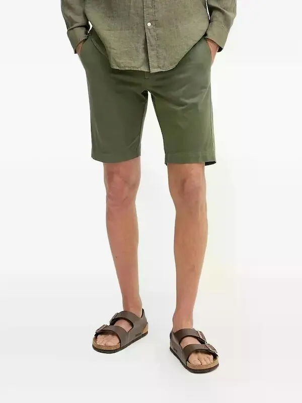 HACKETT Twill Shorts With Button Pockets