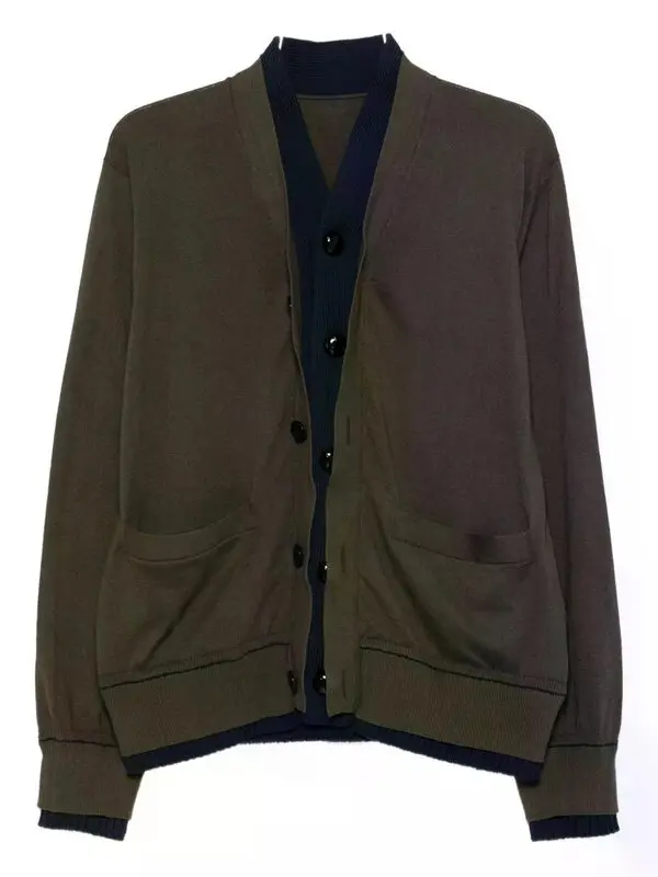 Sacai Buttoned Pocket Cardigan