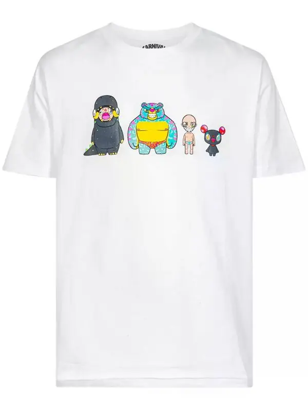 KARAFURU Genesis Graphic-print T-shirt - White
