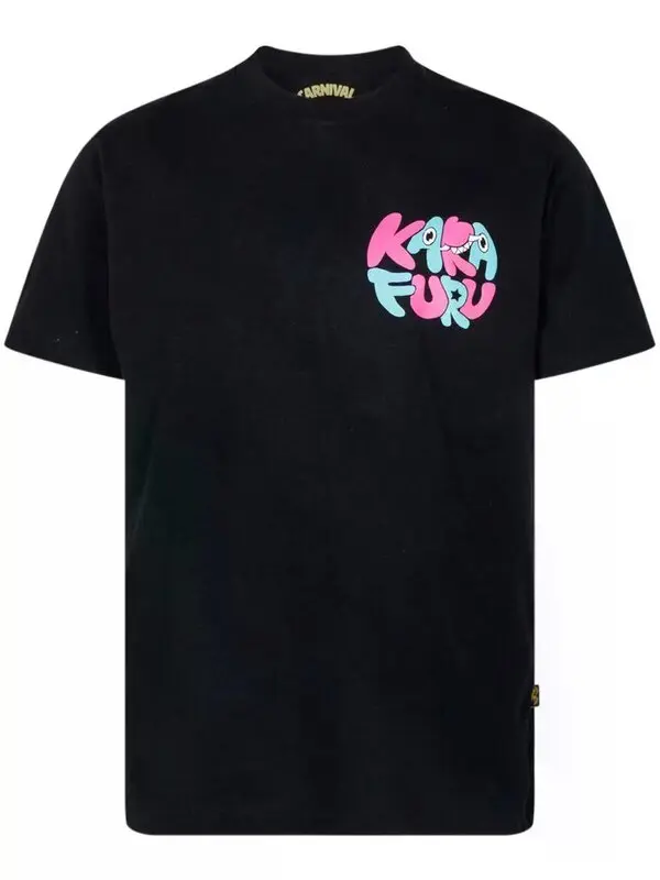 KARAFURU Logo-print T-shirt