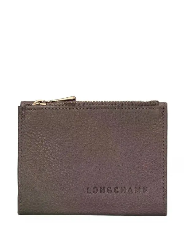 Longchamp Leather Cardholder - Brown