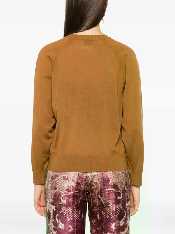 FORTE_FORTE Wool Raglan Sleeve Sweatshirt