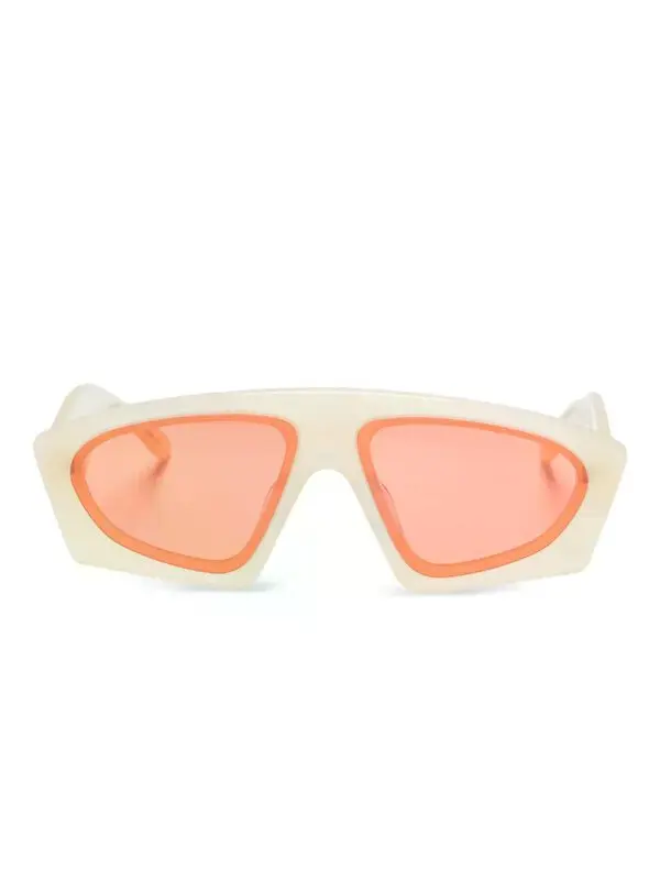 Henrik Vibskov Geometric Sunglasses - Neutrals