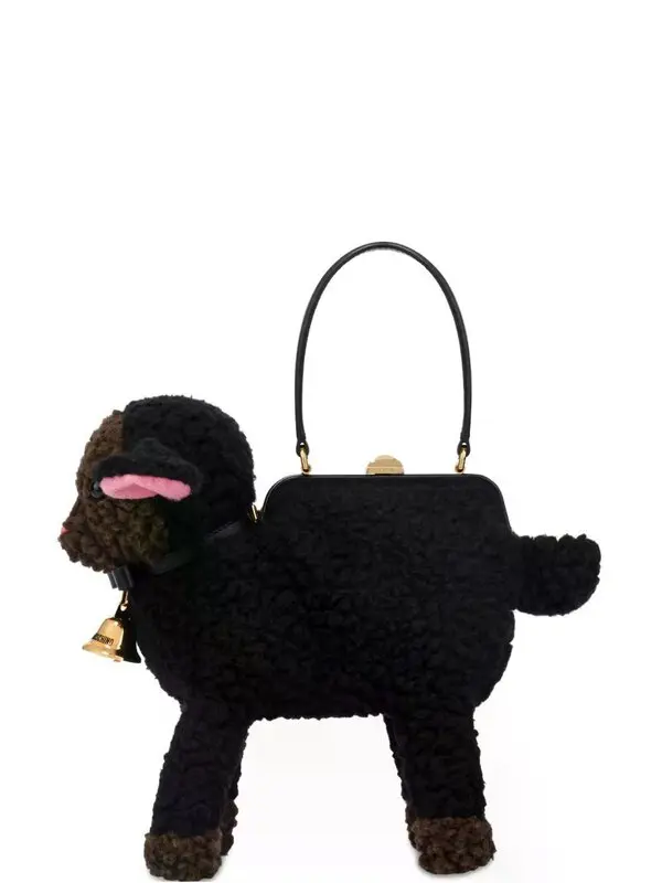Moschino Sheep Bag With Bell Accent - Black