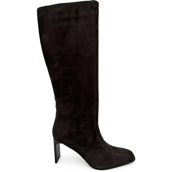 AMIE RAFA Mishel Knee High Suede Boots - Brown