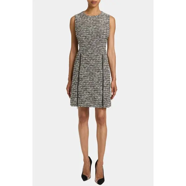 Santorelli Ida Tweed Shift Dress