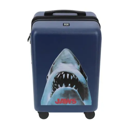 FUL Nbc Studios Jaws 22.5" Carry-on Luggage - Blue