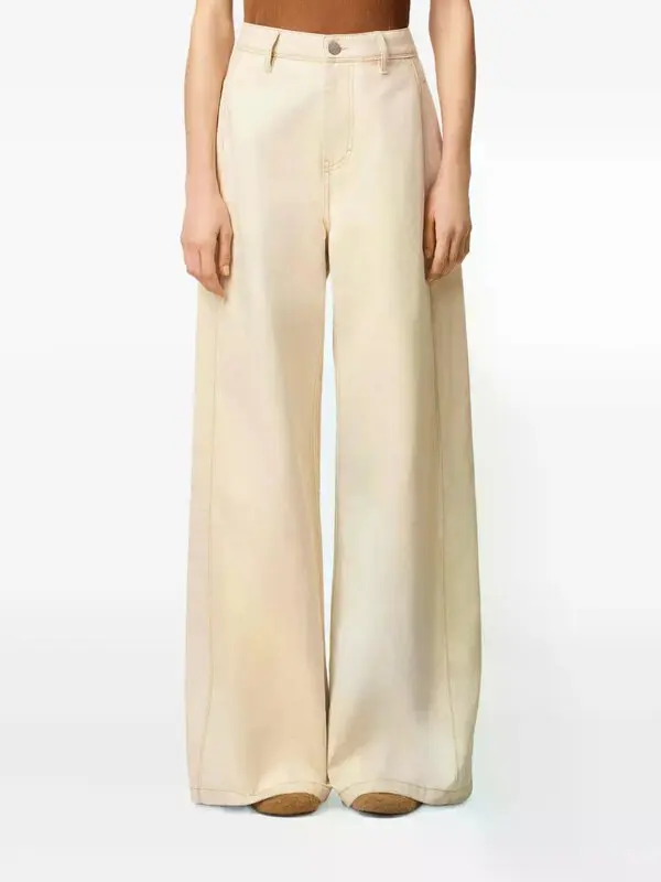 AMI Paris Cotton Super Wide-leg Jeans