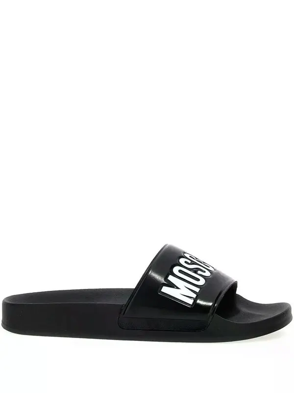 Moschino Logo-print Slides
