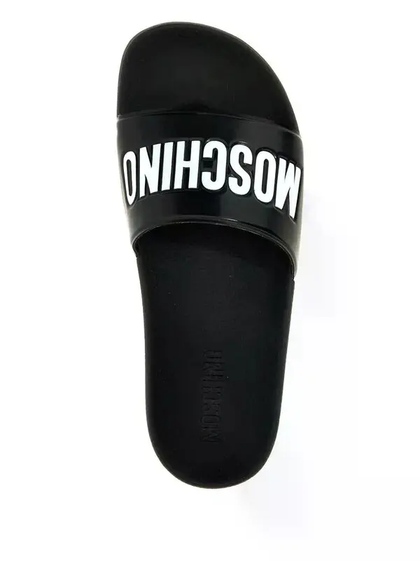 Moschino Logo-print Slides