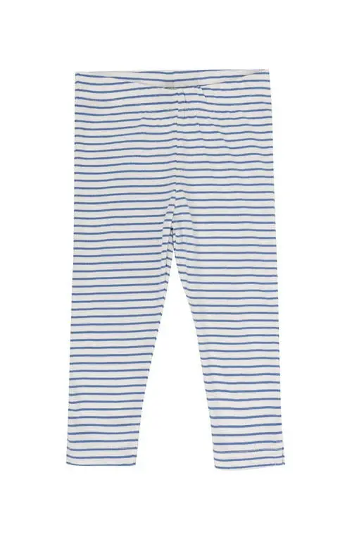 LILLY + SID Organic Cotton Stripe Print Leggings