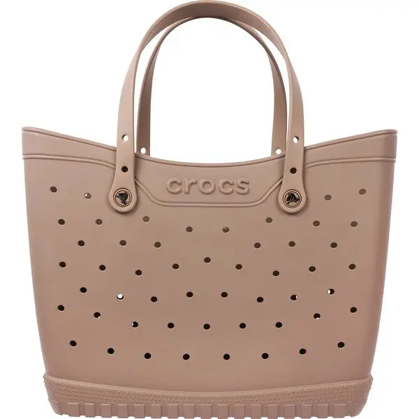 CROCS Large Classic Tote - Latte