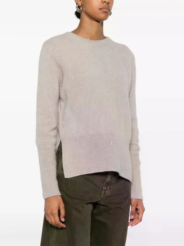 Herno Round-neck Alpaca Blend Sweater