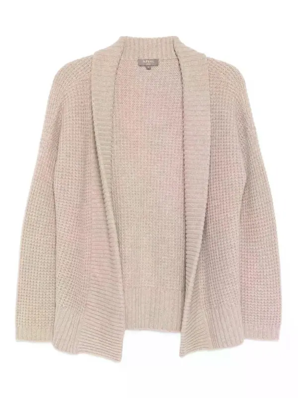 N.peal Moss-stitch Cardigan