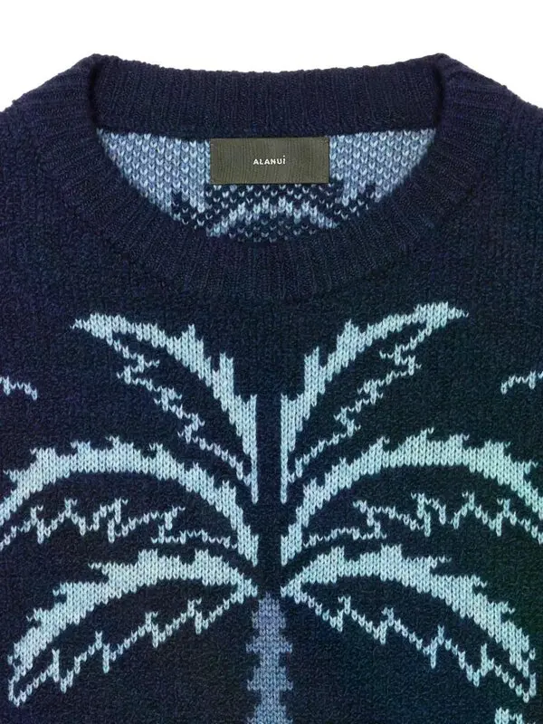 Alanui Palm-tree Intarsia Sweater
