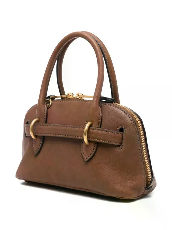 Miu Miu Mini Nappa Leather Bag - Brown