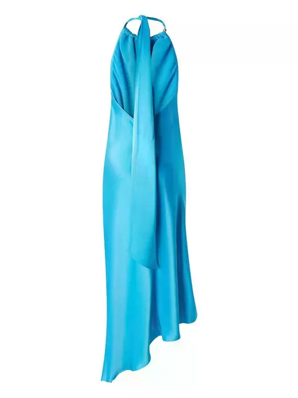 Pinko Halter-neck Asymmetrical Dress