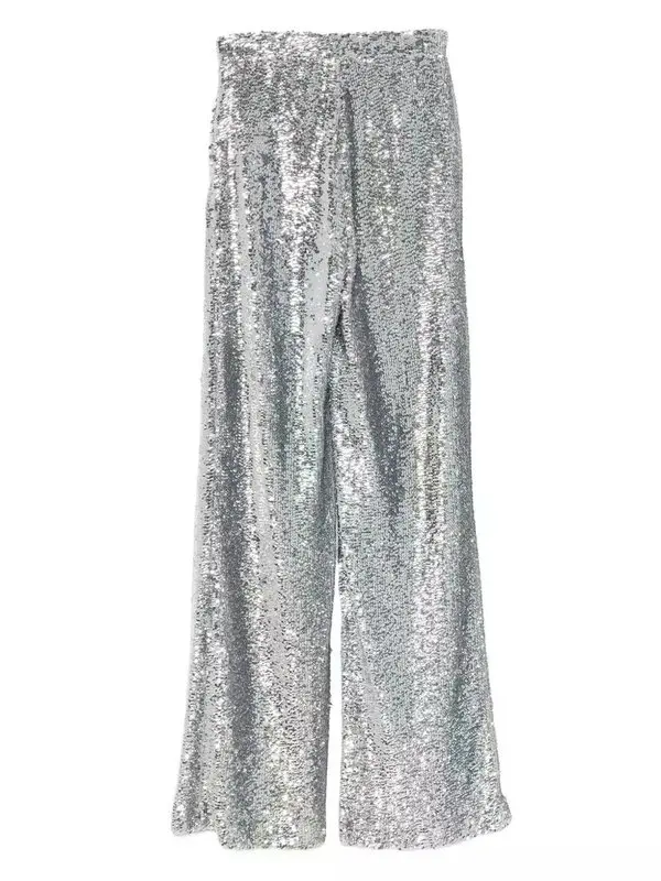 Giuseppe Di Morabito Sequinned Trousers - Silver