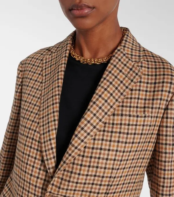 Polo Ralph Lauren Plaid Linen Blazer