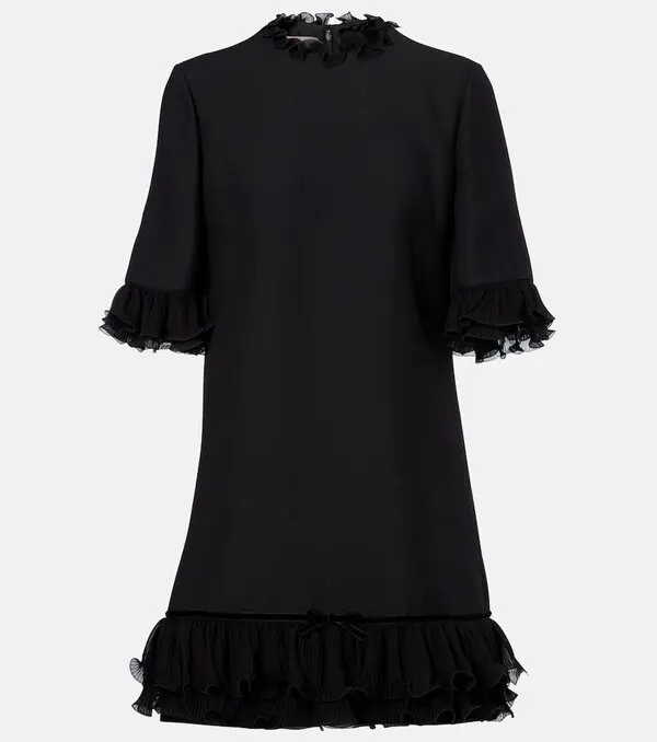 Valentino Garavani Silk Crêpe Minidress