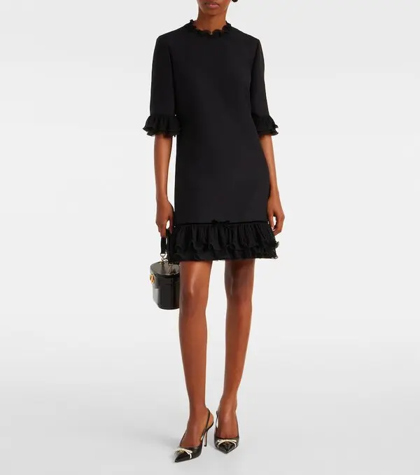 Valentino Garavani Silk Crêpe Minidress