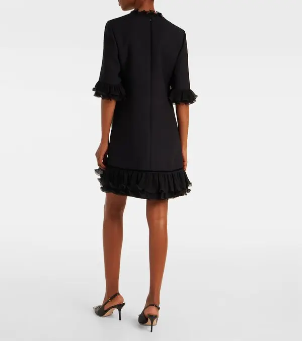 Valentino Garavani Silk Crêpe Minidress