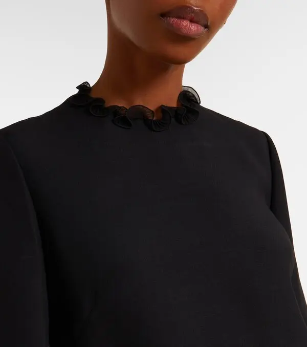 Valentino Garavani Silk Crêpe Minidress