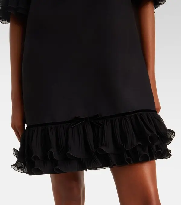 Valentino Garavani Silk Crêpe Minidress