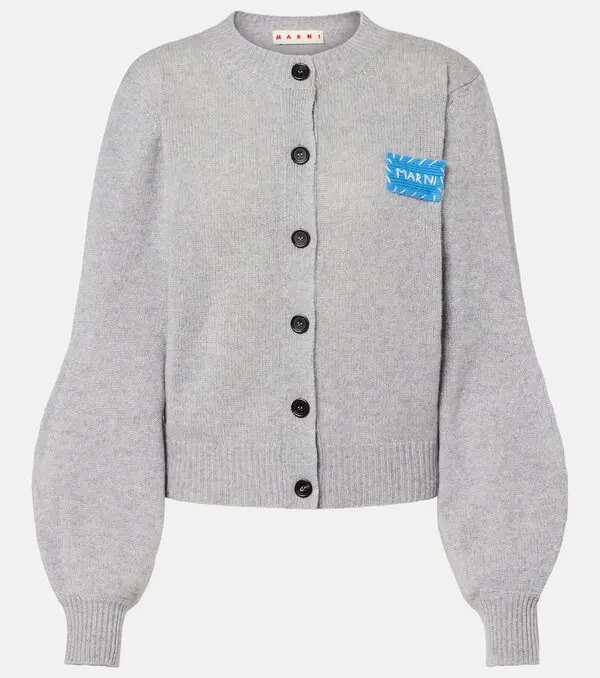 Marni Logo Cashmere Cardigan