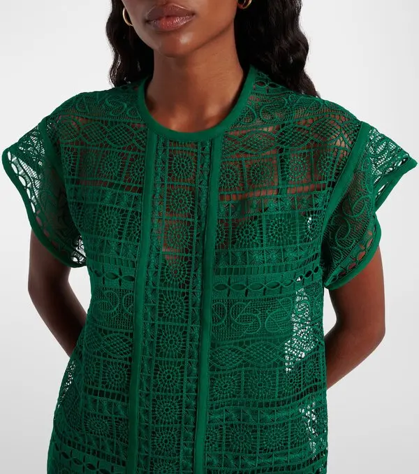 Elie Saab Macramé Top
